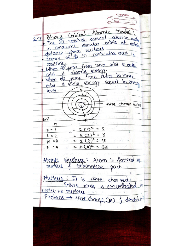 Bohrs Theory, Atomicity, Electronic Theory of Valency | PDF