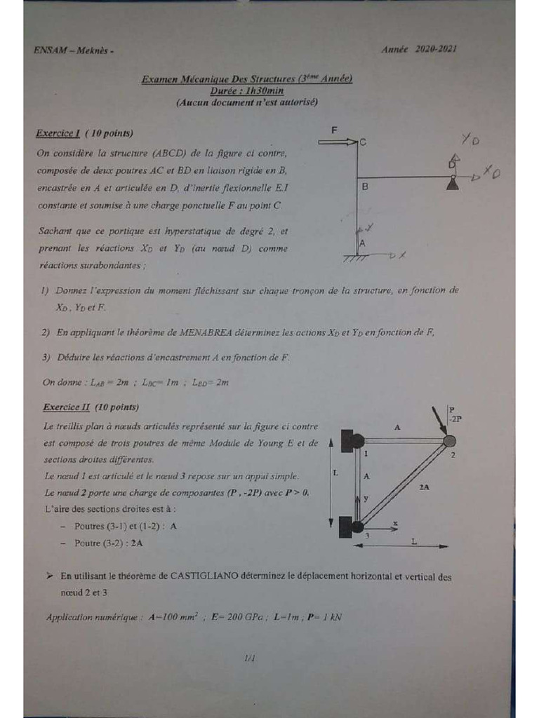 Ex CorrigÃ© MDS | PDF