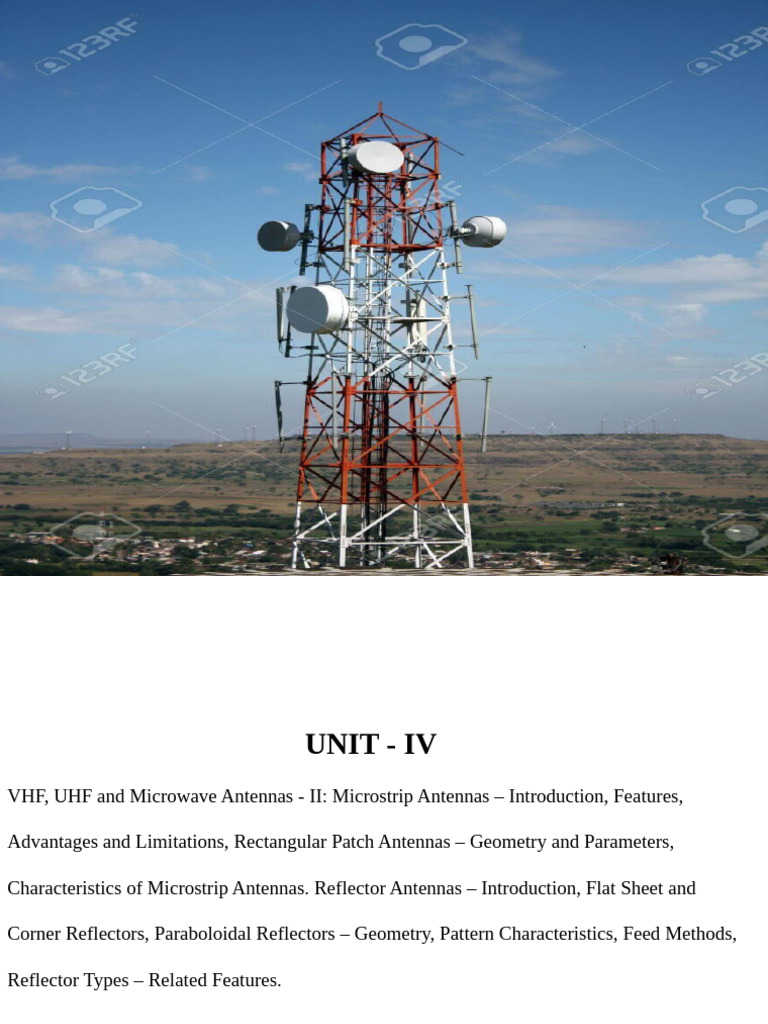 Reflector Antennas | PDF | Antenna (Radio) | Reflection (Physics)