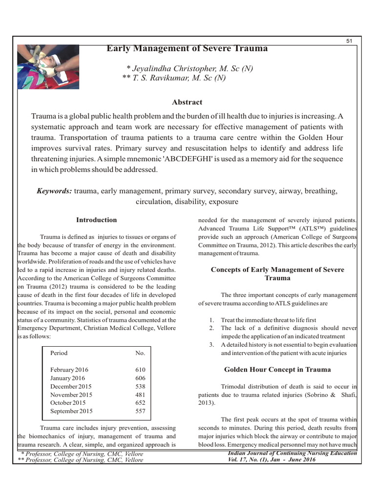 Trauma | PDF | Major Trauma | Thorax