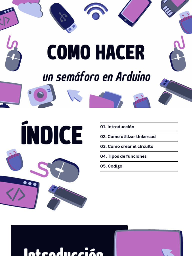 Como Hacer Un Semaforo en Arduino | PDF | Informática | Programación de computadoras