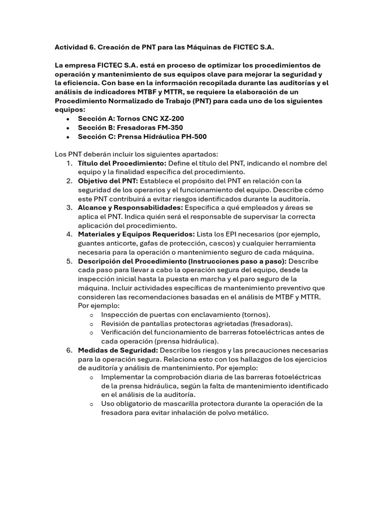 Actividad 5. PNT | PDF