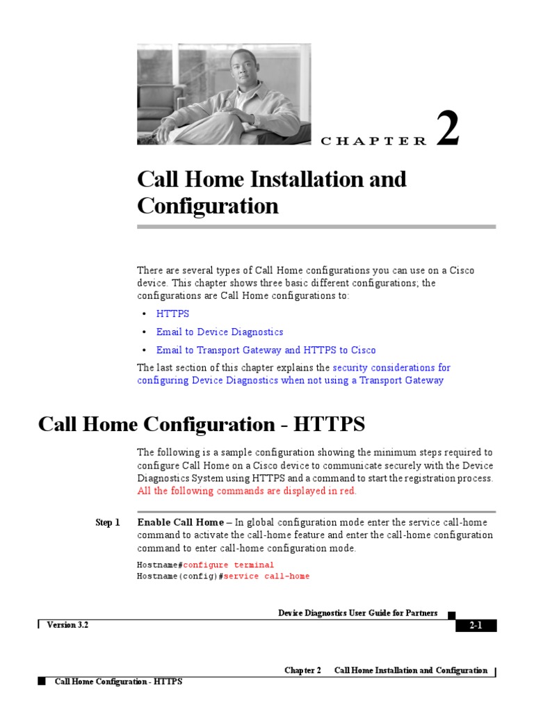 Configuring Call Home on a Cisco Device for Secure Communication with ...