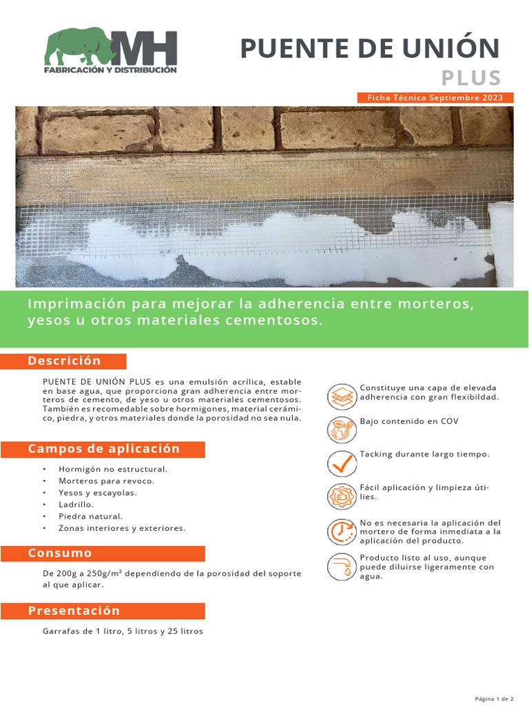 Puente de Union Plus MH | PDF | Hormigón | Agua