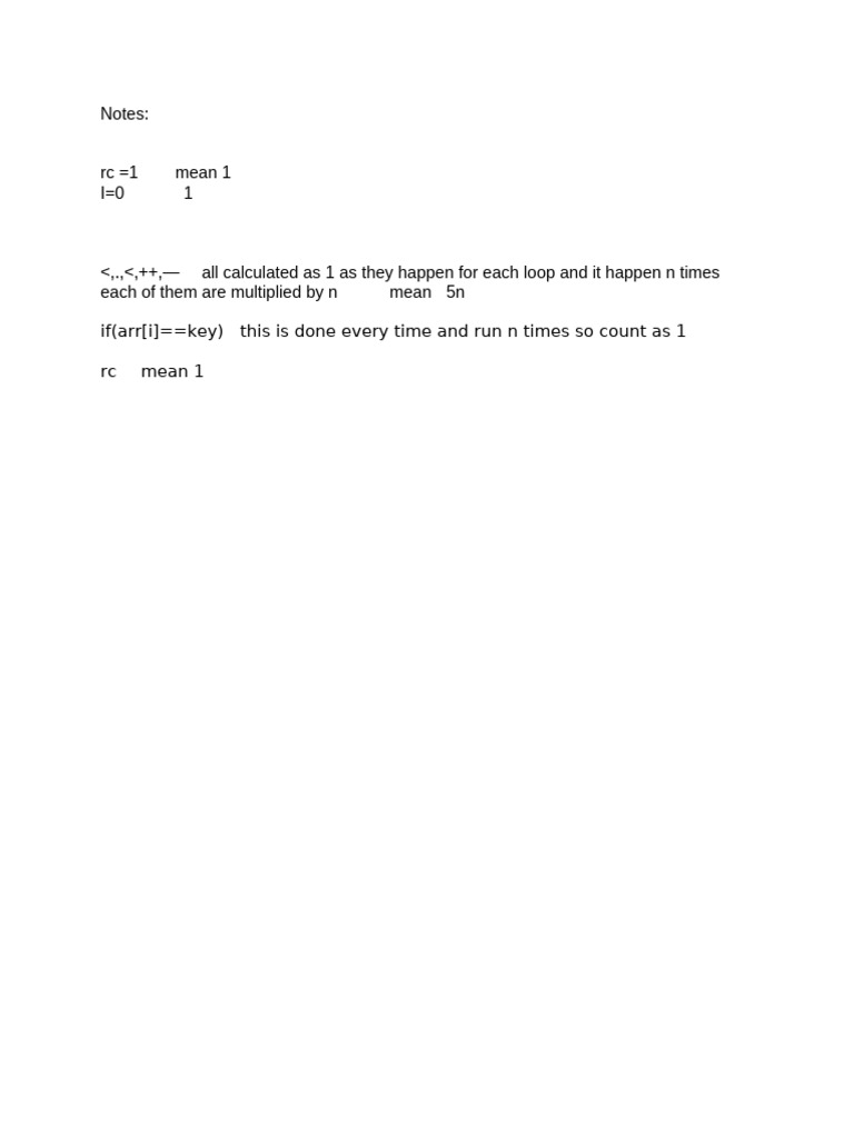 Algorithm Complexity Analysis | PDF