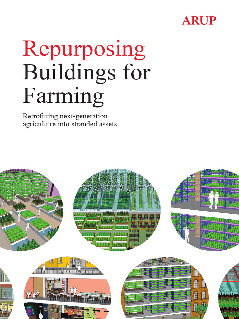 Repurposing Buildings For Farming - Arup | PDF | Agriculture | Meat