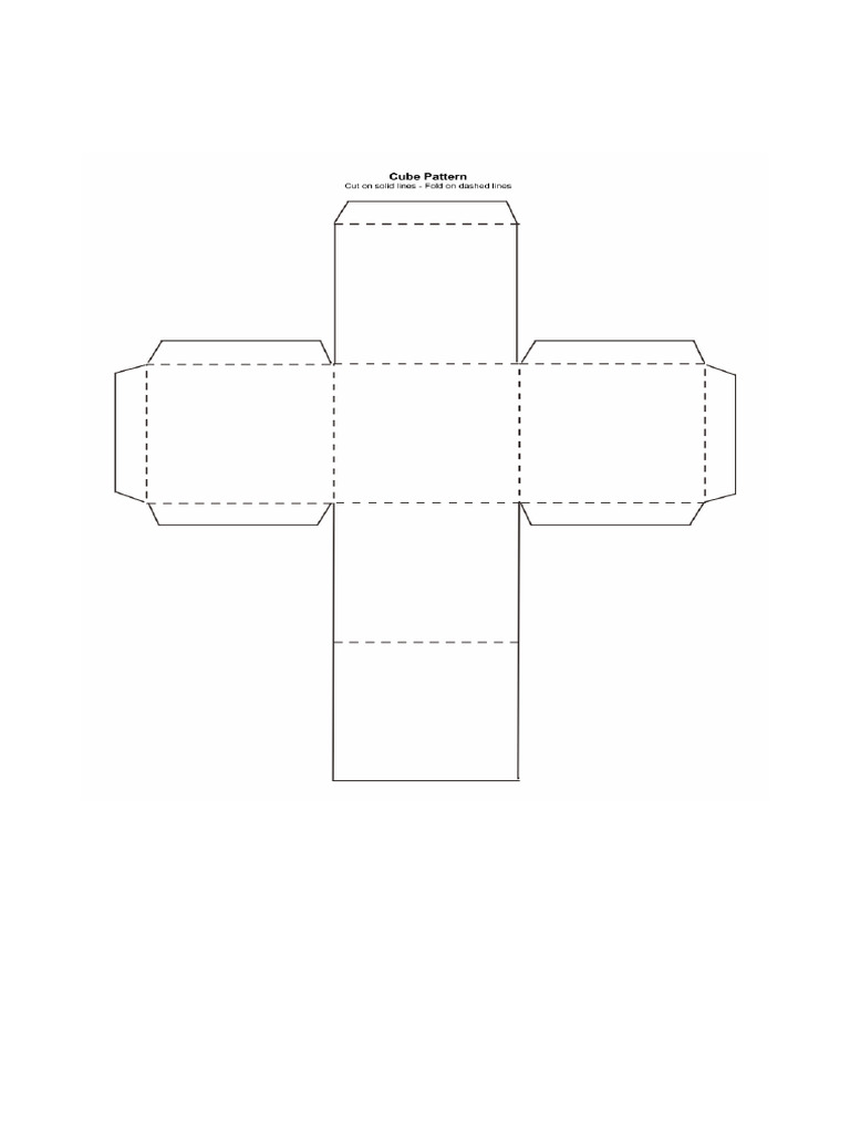 Paper Cube Template 119768.Png | PDF