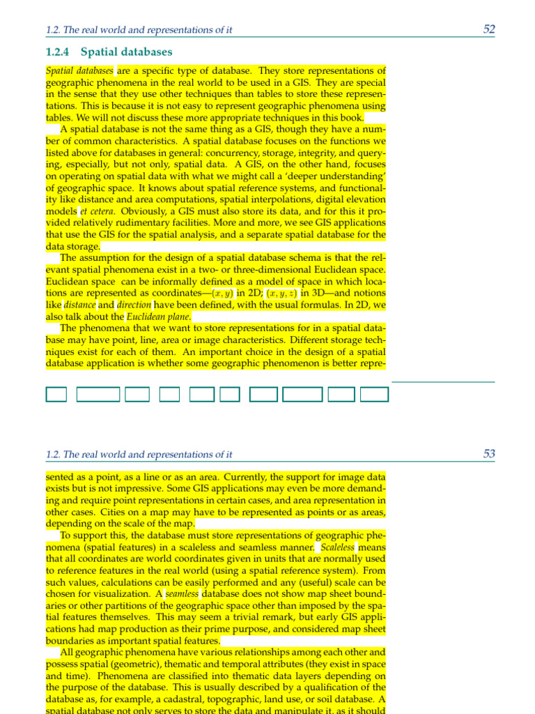 Extract Pages From Principles of Geographical Information Systems | PDF ...