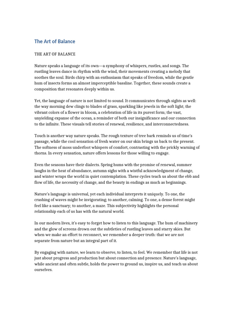 The_Art_of_Balance | PDF