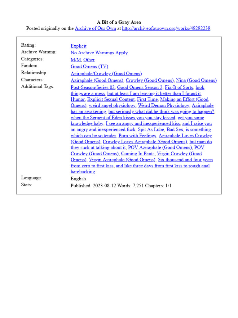 A Bit of A Gray Area | PDF