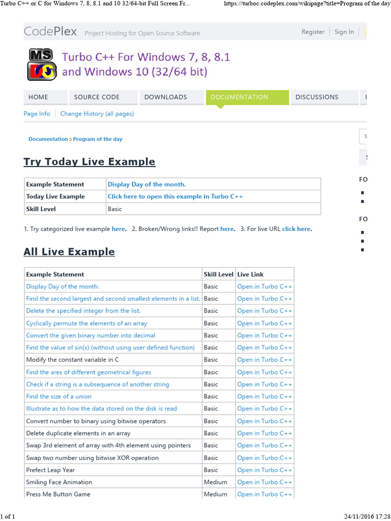 Turbo C++ or C For Windows 7, 8, 8 | PDF | C++ | Pointer (Computer ...