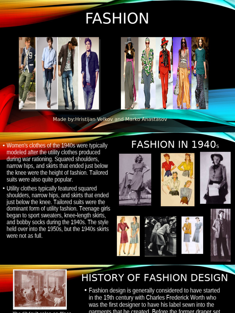 Fashion Pdf Fashion Design Fashion
