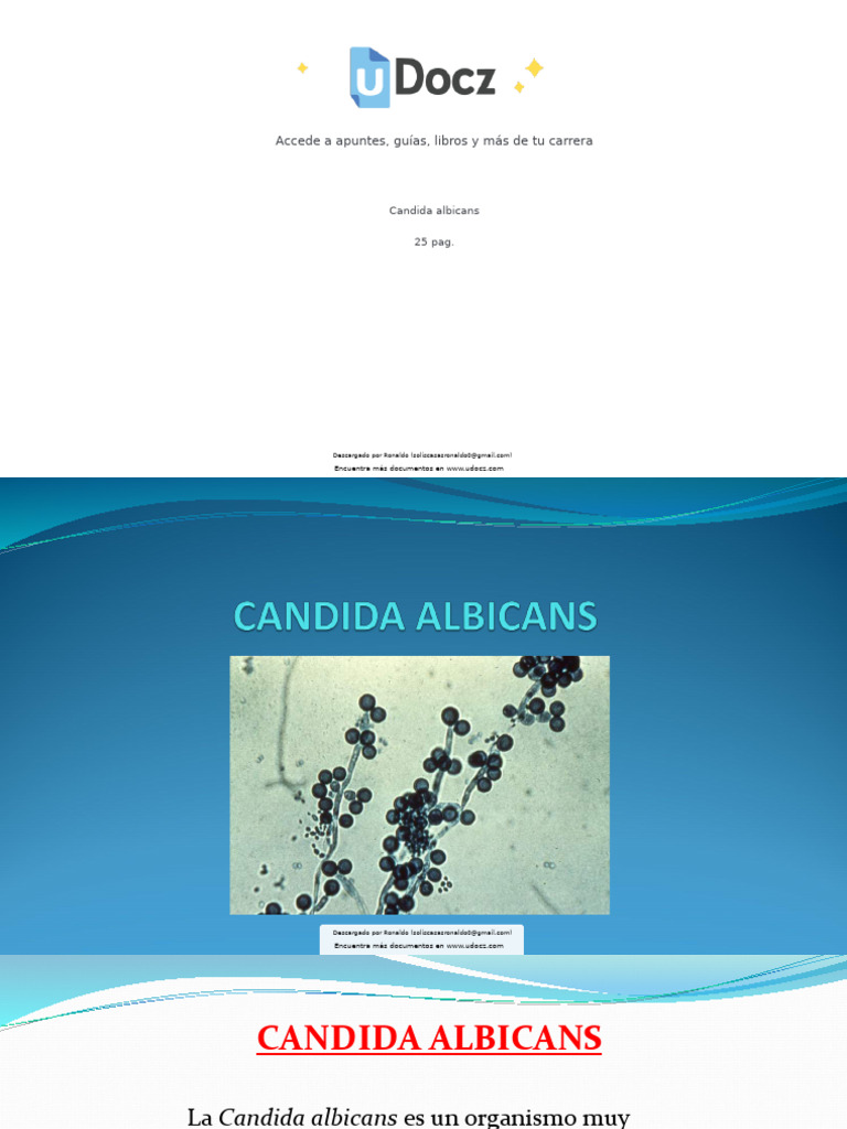 Candida Albicanspptx 615783 Downloadable 4007653 | PDF | Candidiasis ...