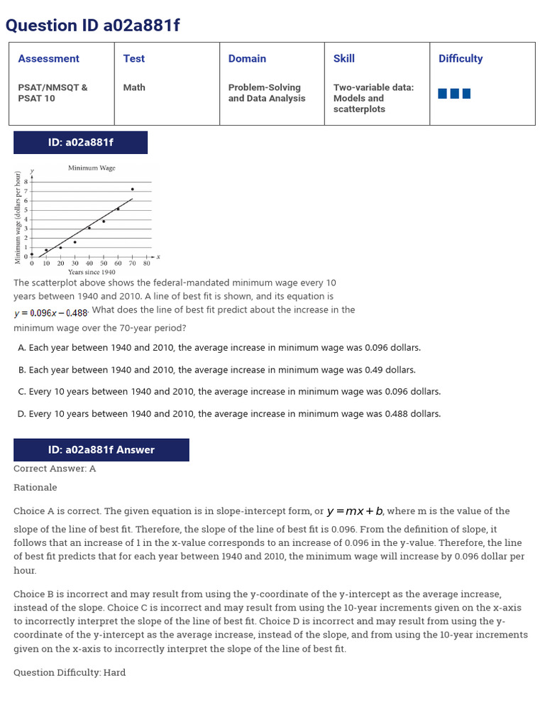 Two Variable Data - Models and Scatterplots | PDF | Function (Mathematics) | Exponential Function