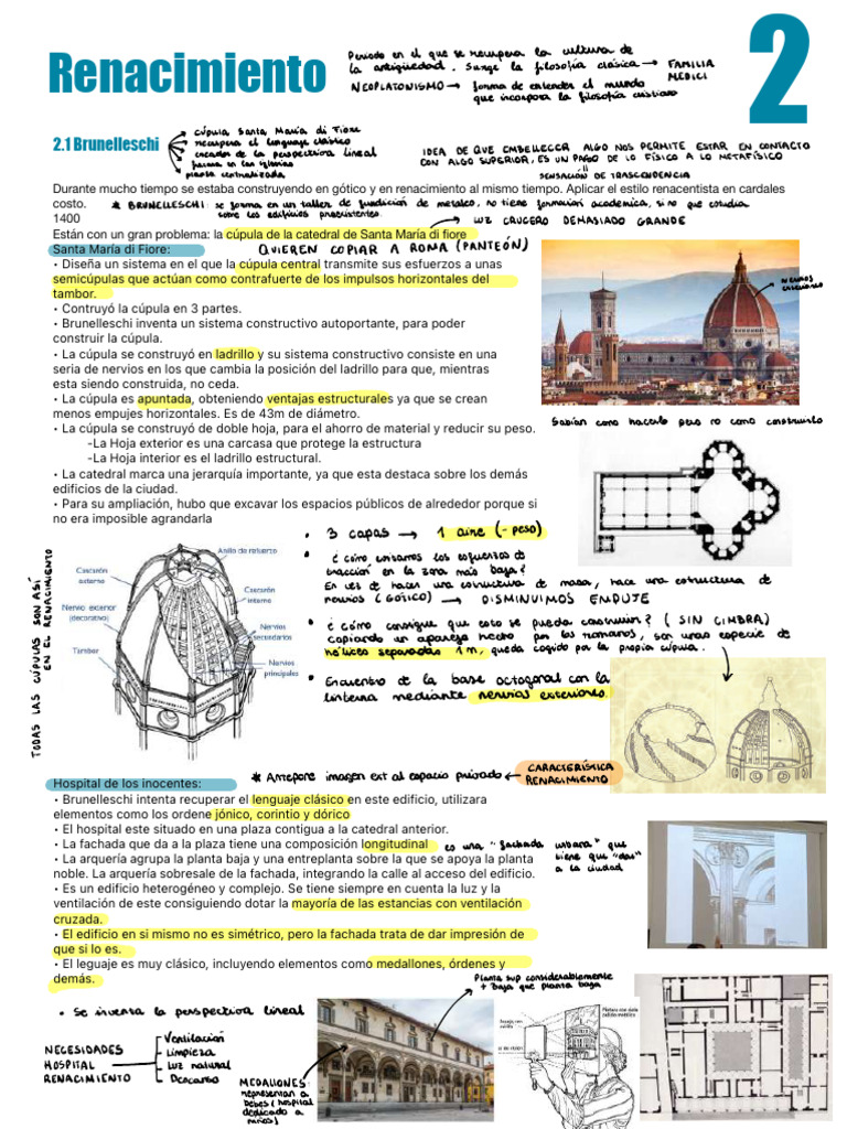 Tema 2 Renacimiento | PDF | Hazme | Miguel Ángel