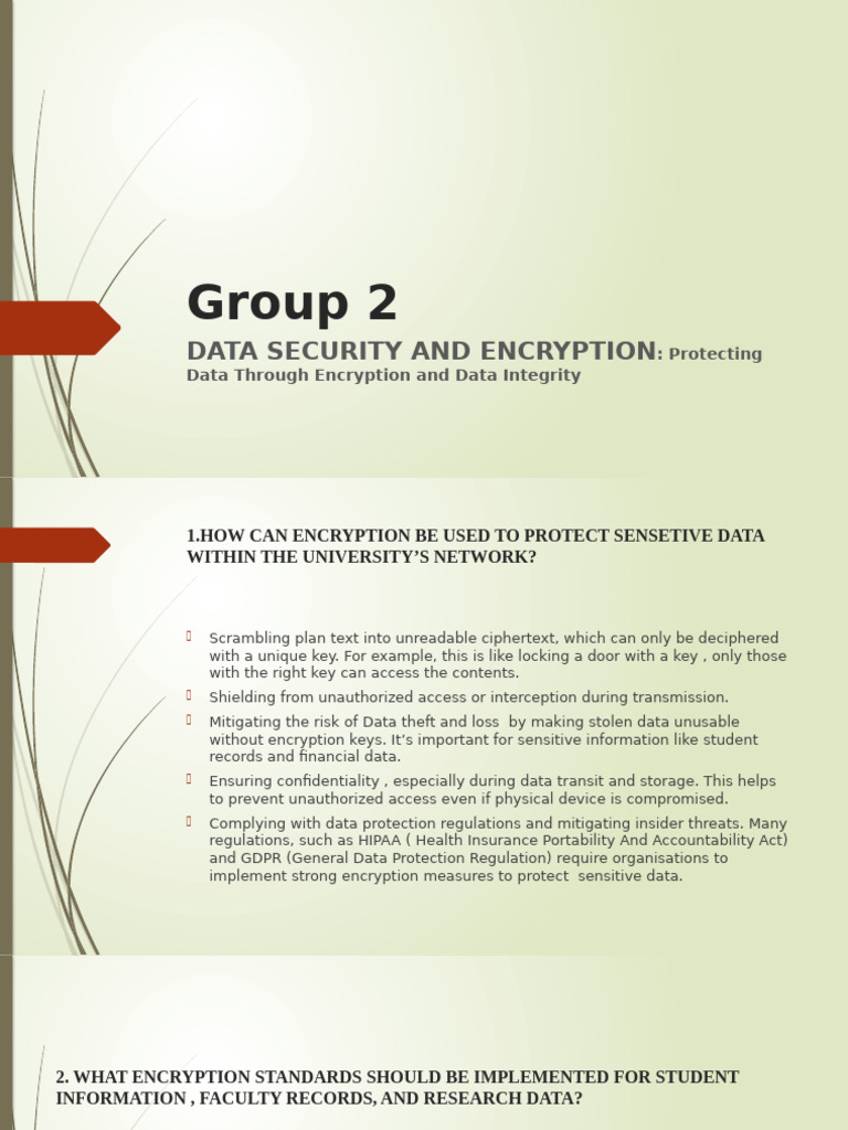 GROUP 2 osh | PDF | Encryption | Security