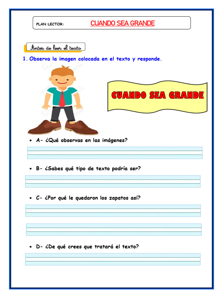 Cuando Sea Grande | PDF