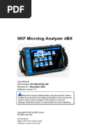 DBX 90 Microlog SKF | PDF | Resonance | Data Analysis
