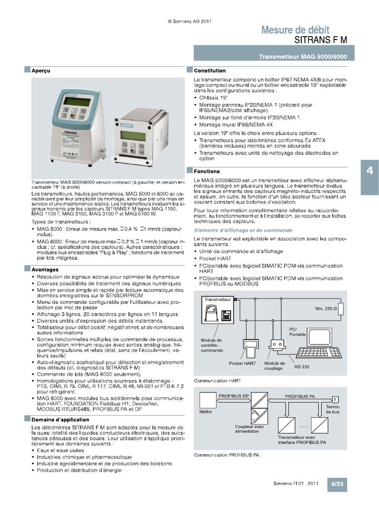 Fiche Technique Convertisseur MAG 5000-6000 | PDF