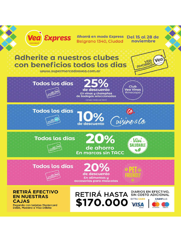 Folleto Vea Express 15 11 2 | PDF