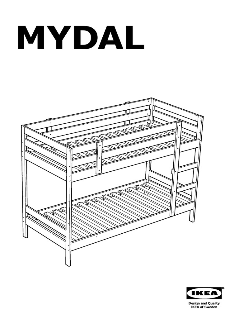 Mydal Bunk Bed Frame AA 2207937 1 | PDF