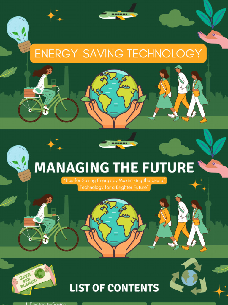Session-7-Energy-Saving Technology | PDF