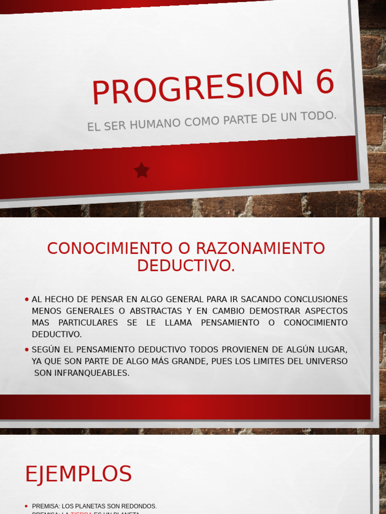 Progresion Vi | PDF | Teología | Razón