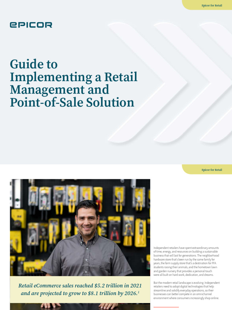 Epicor Retail Management Implementation Guide | PDF | Point Of Sale ...