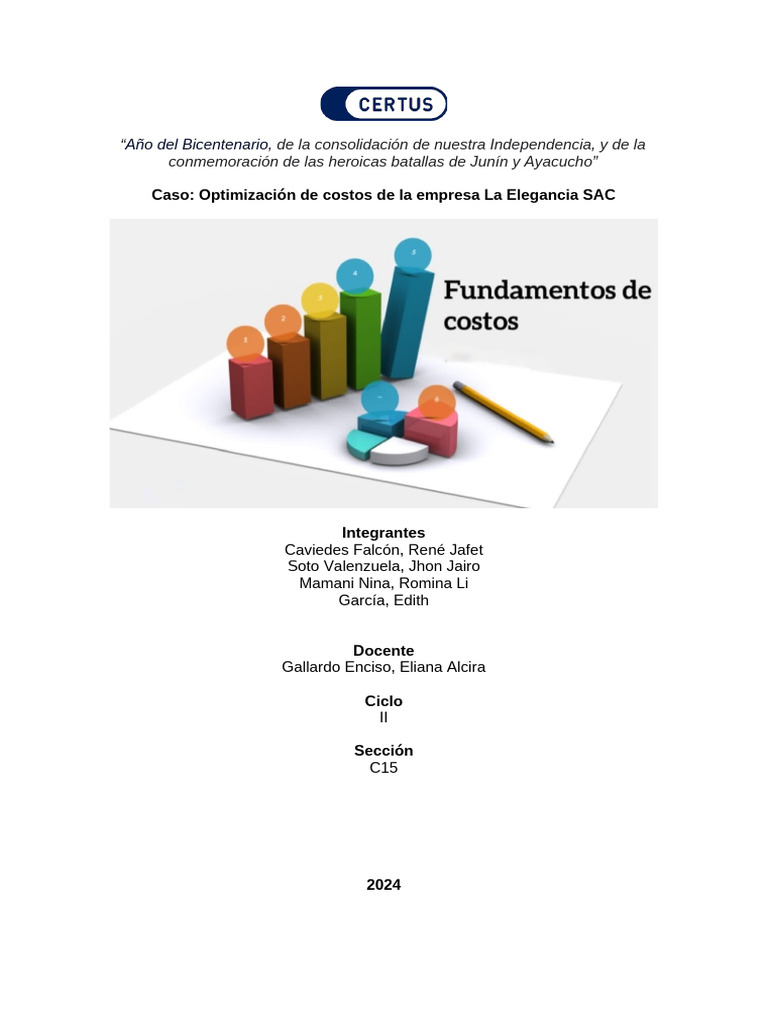 Grupo1 AA3 | PDF | Business | Estado de resultados