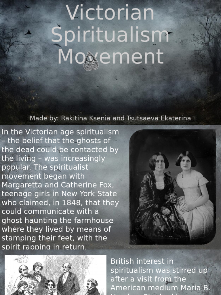 Victorian Spiritualism Movement | PDF | Spiritualism | Mediumship