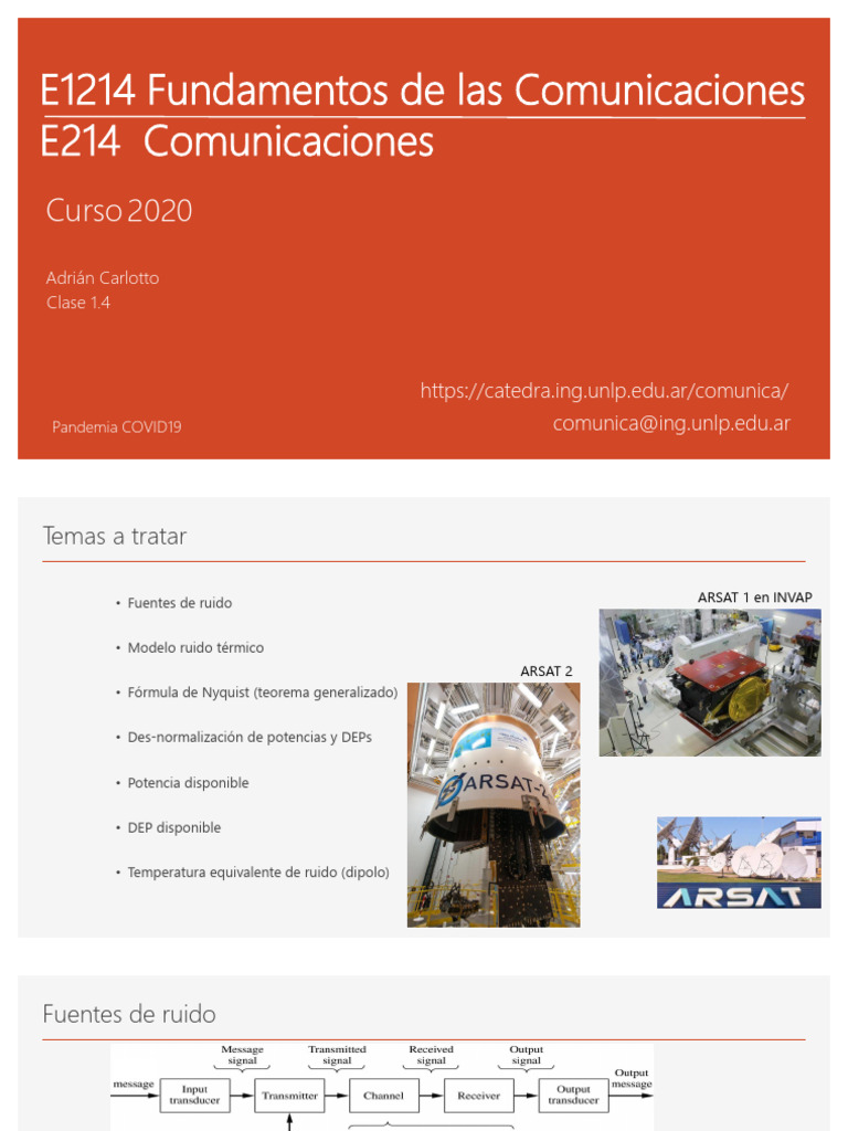 E1214 - Clase 1 - 4 - 2020 | PDF | Ingenieria Eléctrica | Física