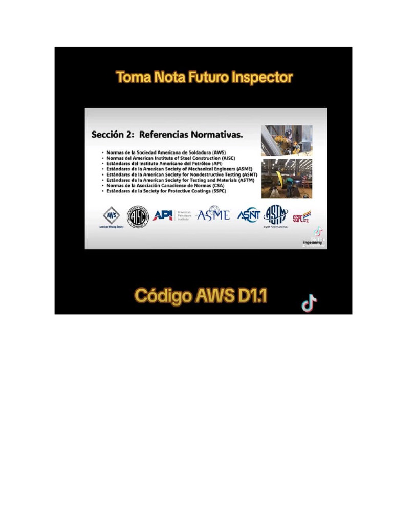 Normas Aws Ansi Asme Etc | PDF