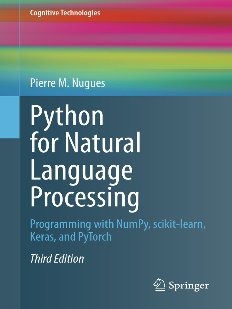 Python For Natural Language Processing: Pierre M. Nugues | PDF