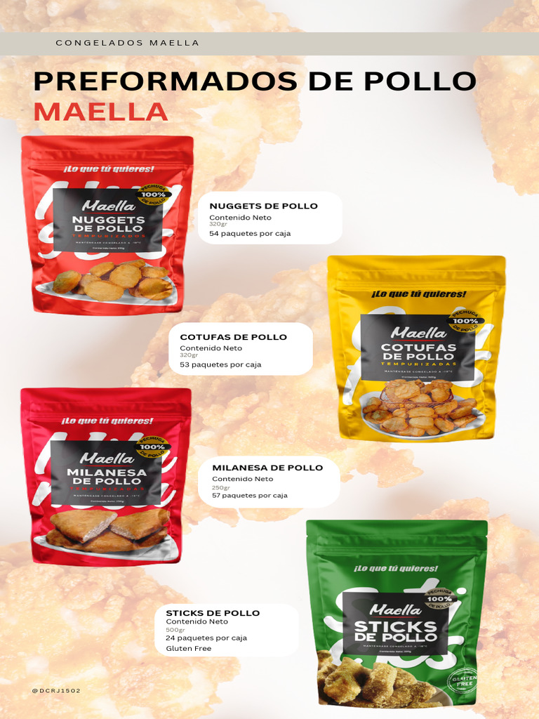 Catálogo congelados maella | PDF