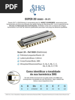 Notas e Tablaturas para Gaita Diatônica | PDF | Gaita de Boca | Acorde ...