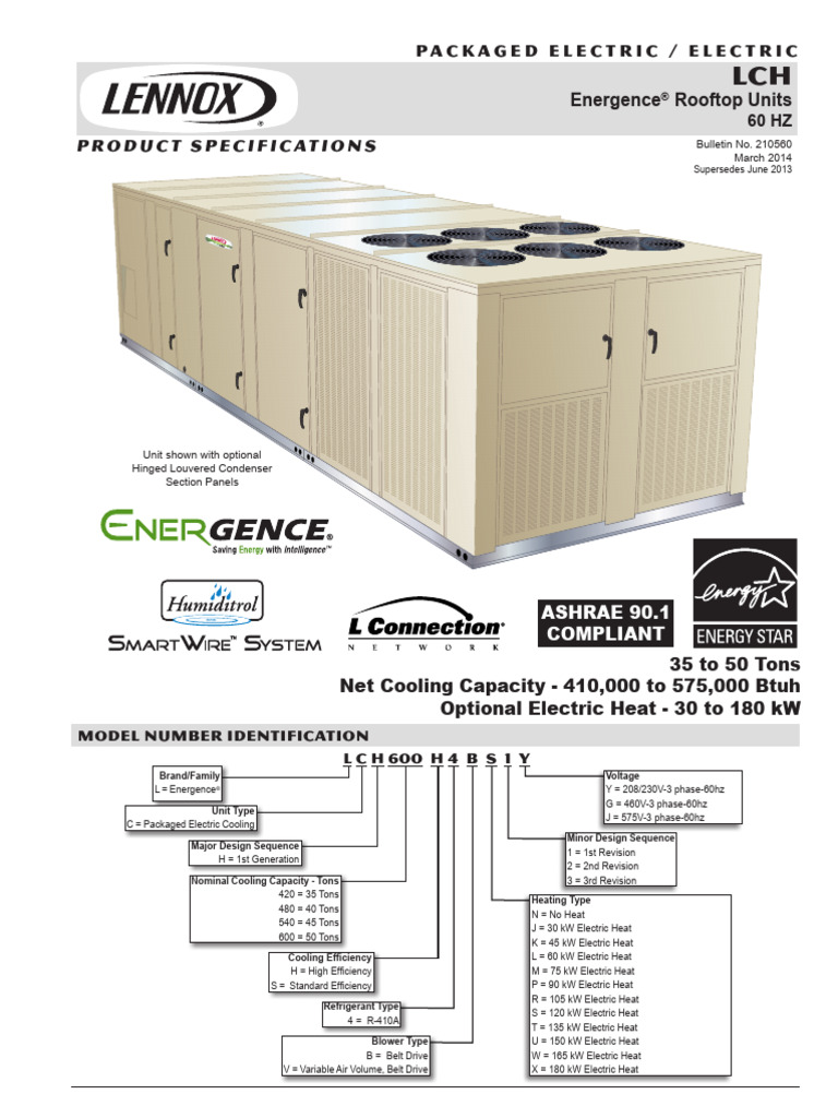 Ehb LCH Ebox 1403 | PDF | Thermostat | Air Conditioning