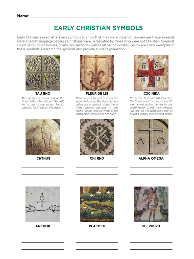 Early Christian Symbols and Meanings | PDF