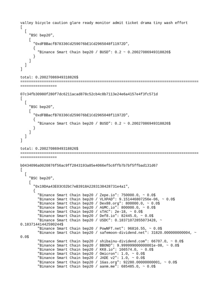 BSC Bep20 Super - Res | PDF | Applications Of Cryptography | Companies
