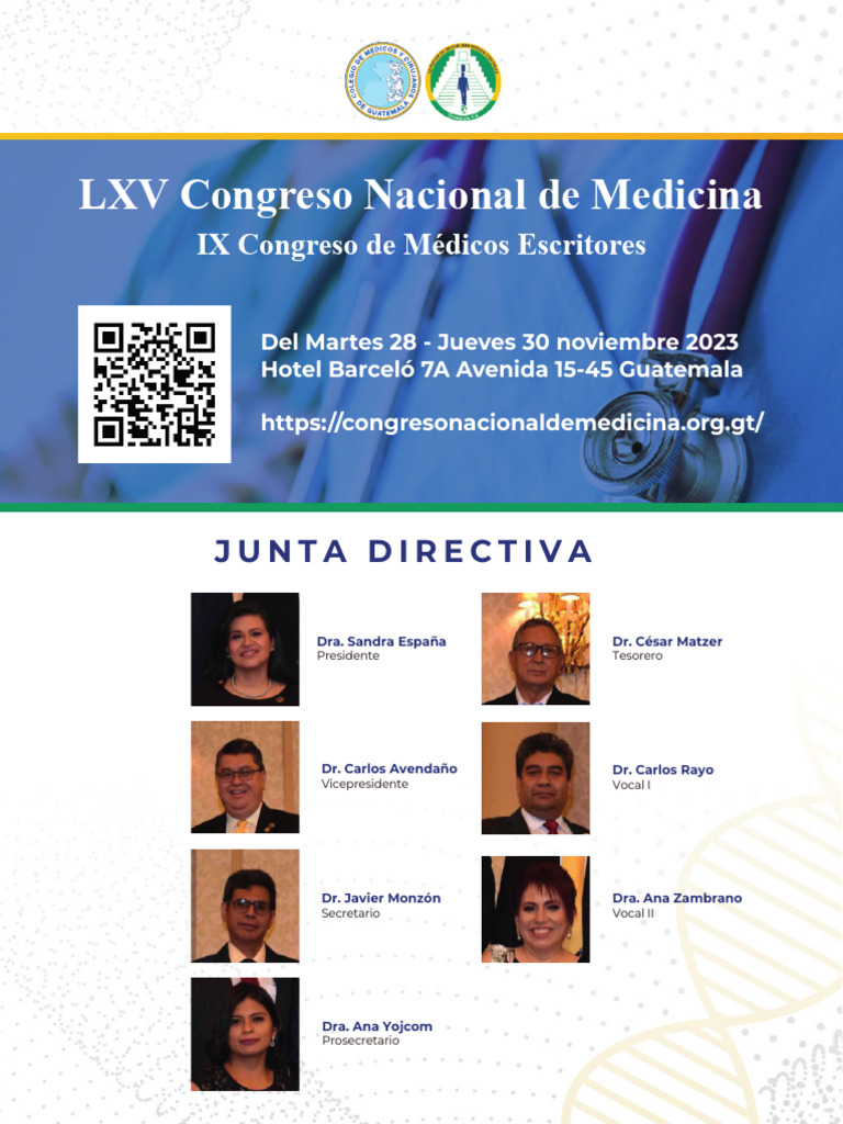 Programa Congreso 1 | PDF | Obesidad | Guatemala