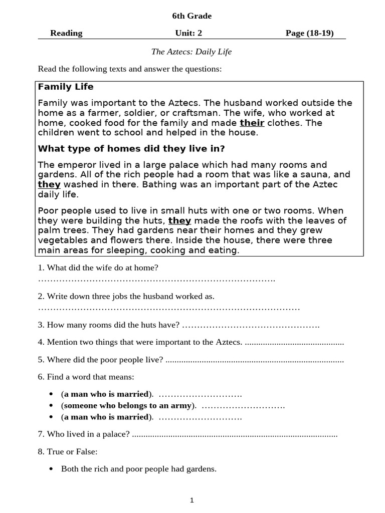 Questions-Unit 2 | PDF