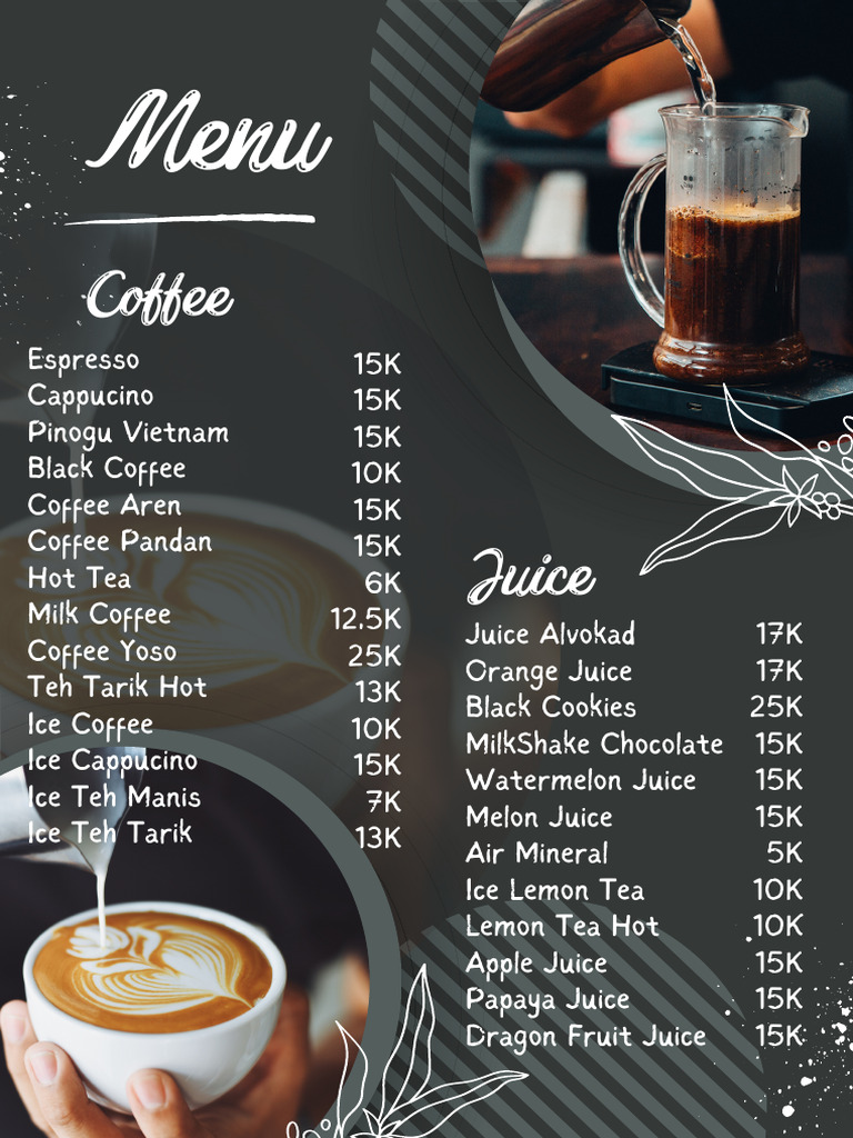 Beverage Menu Highlights | PDF