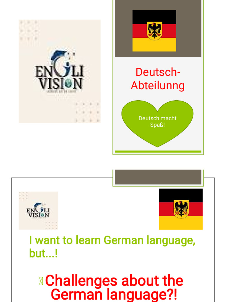 Why German Language | PDF | Human Communication | Learning