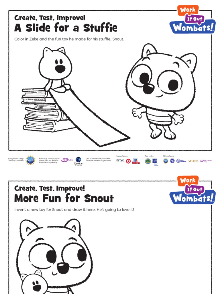 WiOW ColorSheet FunForSnout | PDF