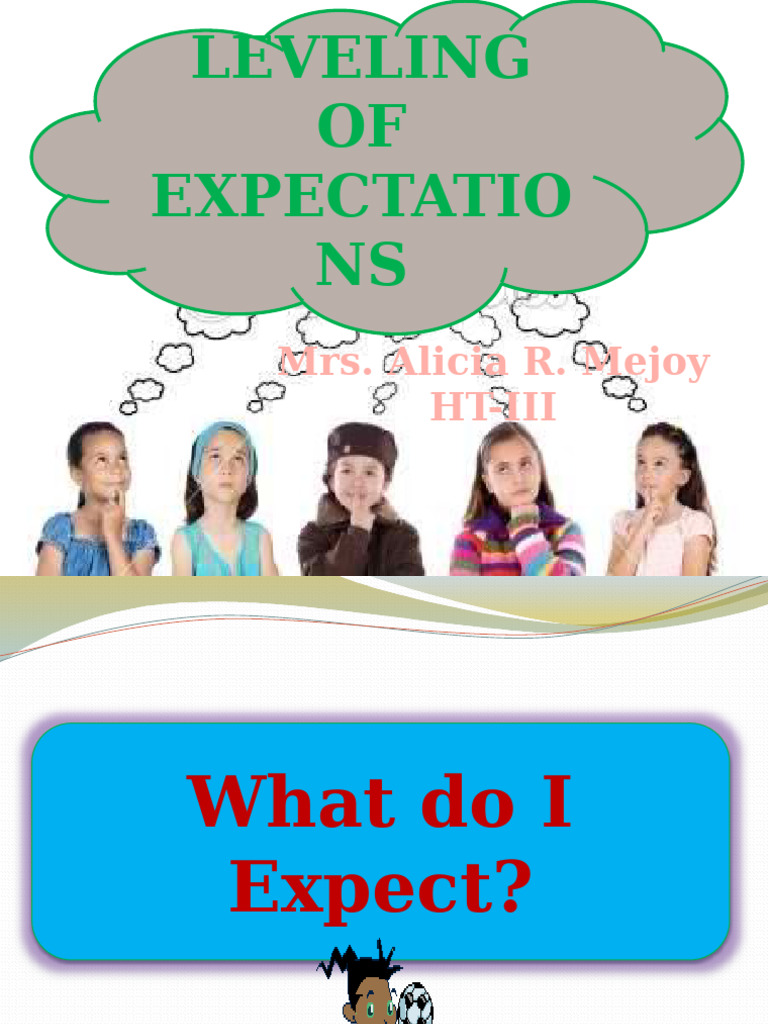 Leveling of Expectations | PDF