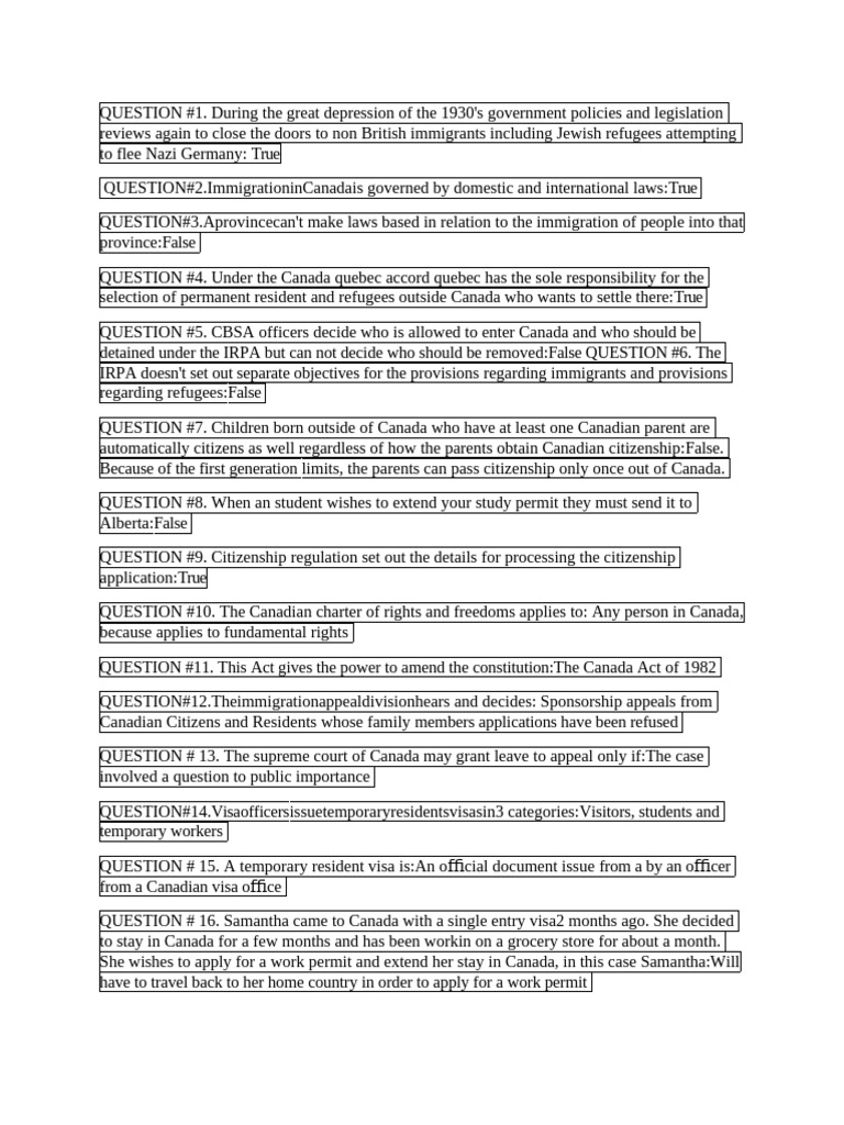 Reviewer IMA 101 34 Questions | PDF | Travel Visa | Citizenship