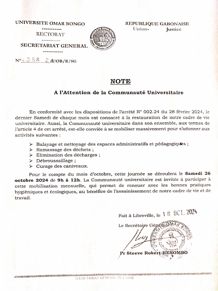 Note D'information | PDF