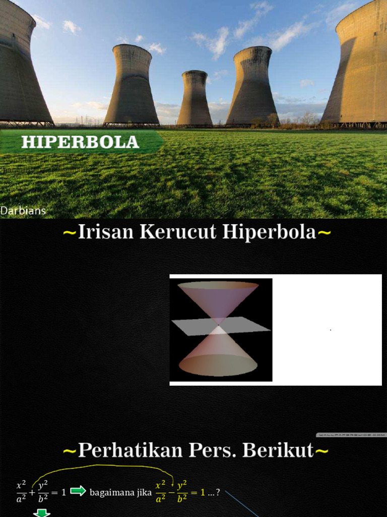 Hiperbola: Definisi dan Persamaan | PDF
