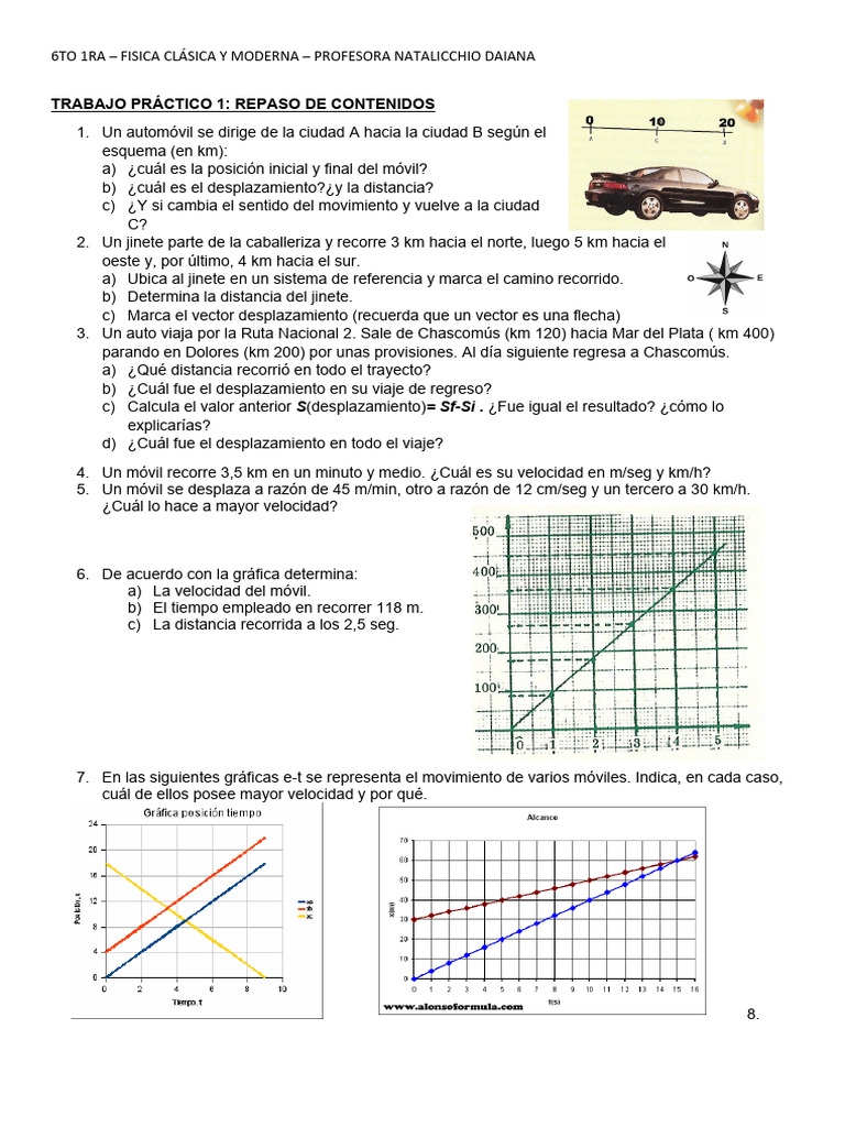 TP 1-Repaso Mov y Mru | PDF