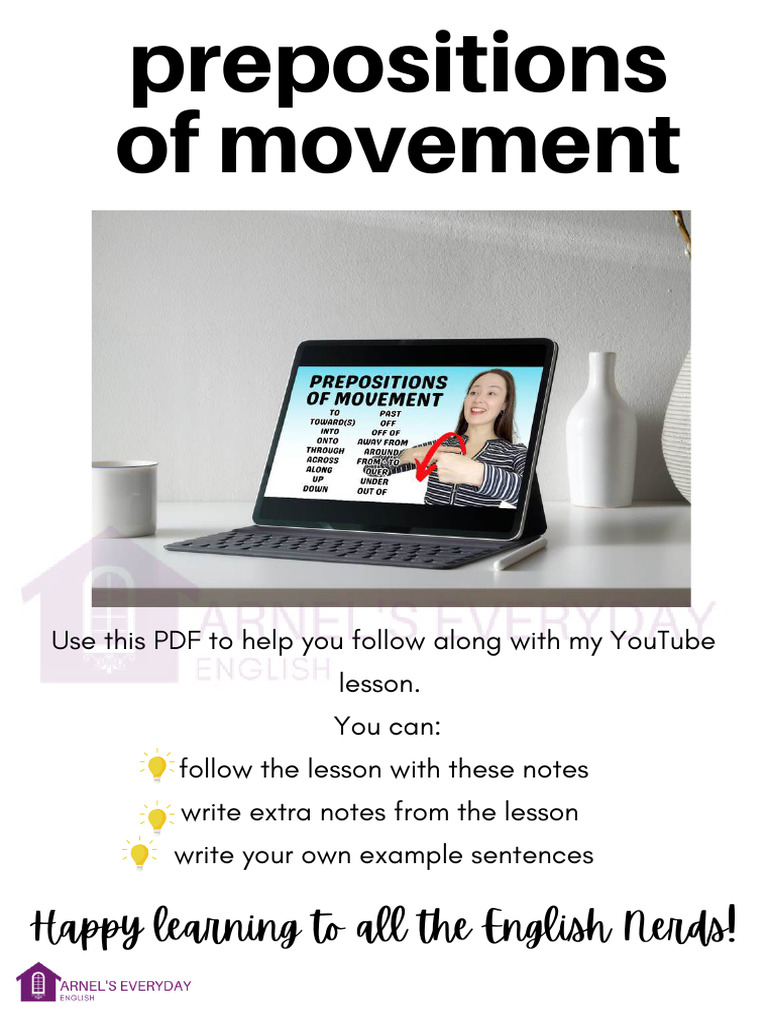 Prepositions of Movement Compressed | PDF