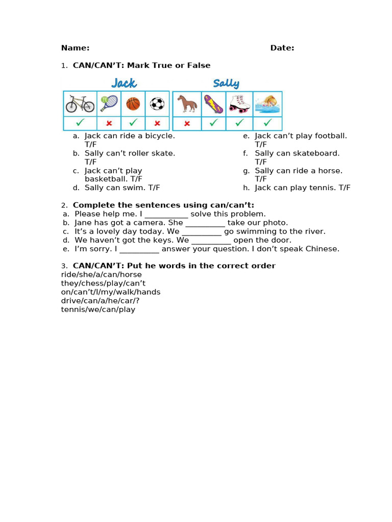 Test - 2nd - Year Lara Marín | PDF | Bedroom